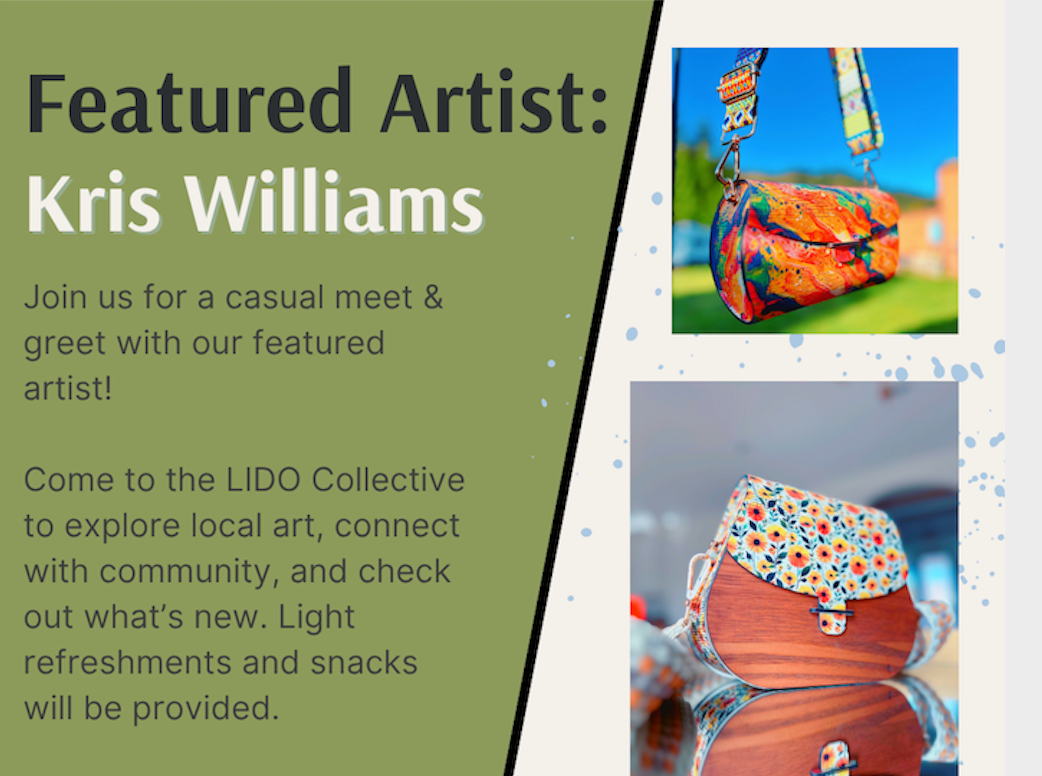 June 2026 Featured Artist Kris Williams Lido Collective